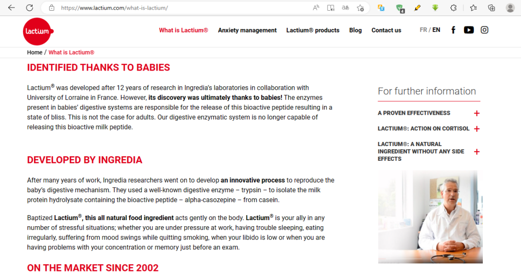 Lactium giúp trẻ giảm quấy khóc đêm có an toàn không?