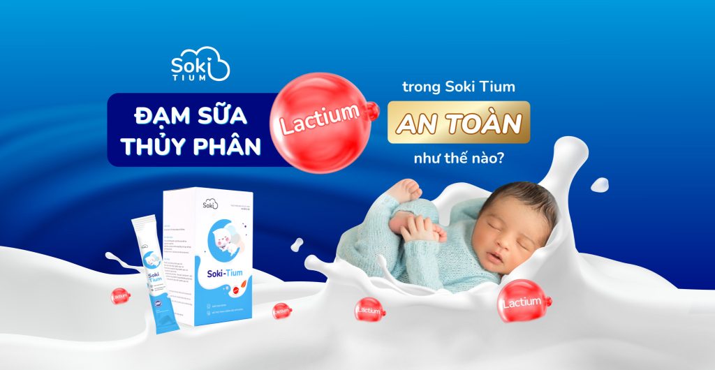 Lactium giúp trẻ giảm quấy khóc đêm có an toàn không?